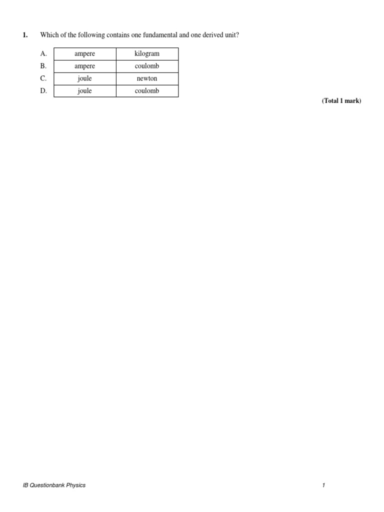 Physics Semester 1 Review Questions | PDF | Accuracy And Precision | Force