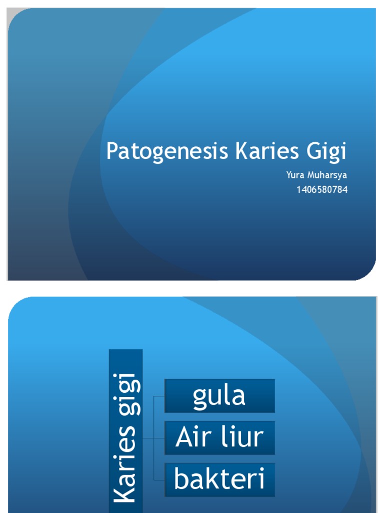 Patogenesis Karies | PDF