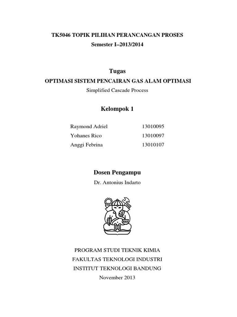 LNG Cascade Process Optimasi | PDF