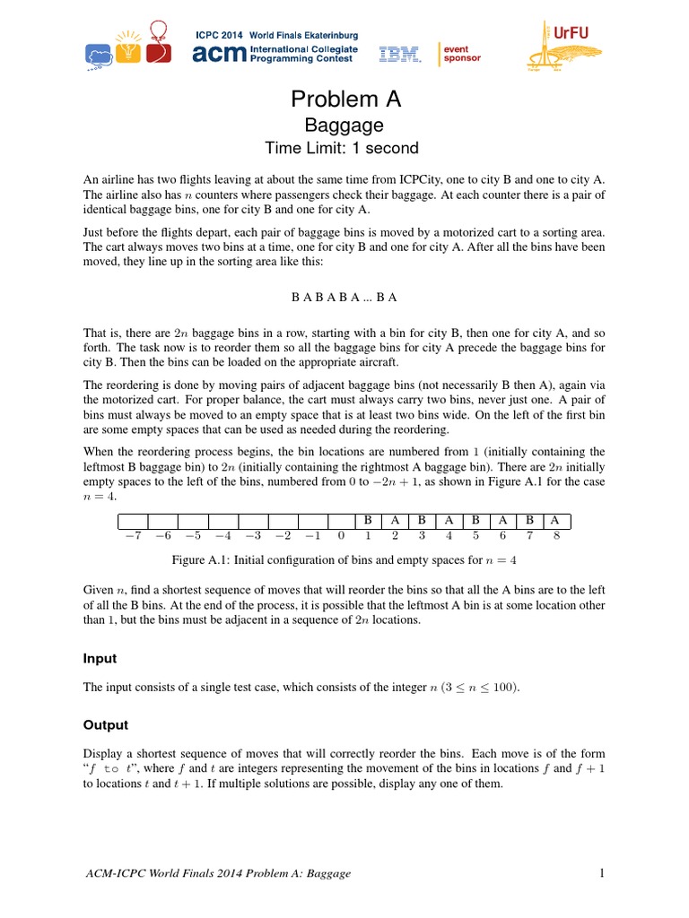 Acm Icpc 2014 | PDF | Teaching Methods & Materials