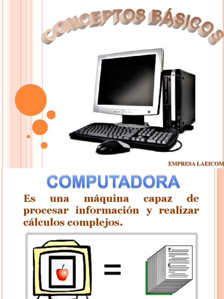 CONCEPTOS BASICOS Computación | Descargar gratis PDF | Hardware de la computadora | Unidad ...