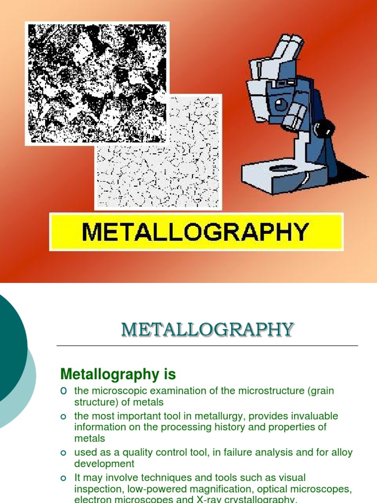 c4 Metallography | PDF | Microstructure | Building Engineering
