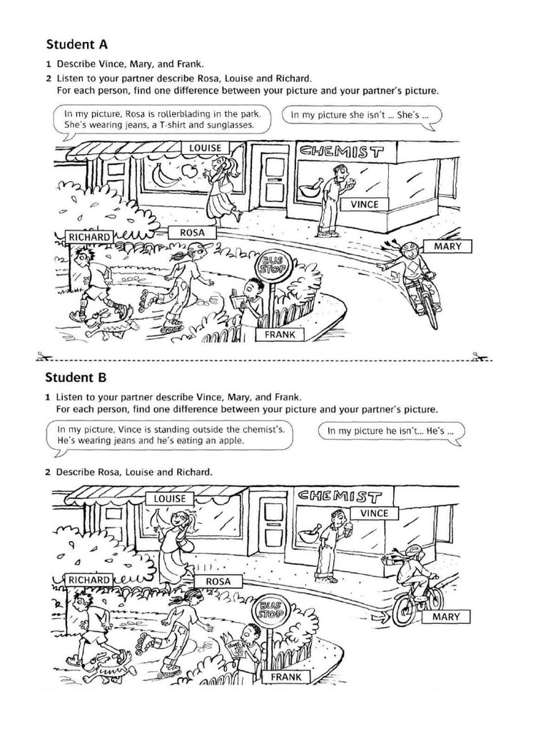 Past Continuous Speaking Activities | PDF