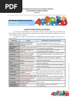 Guia de Conectores Discursivos | PDF | Argumento | Lógica