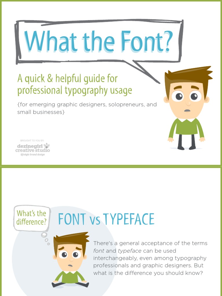 What The Font? | PDF | Typefaces | Serif