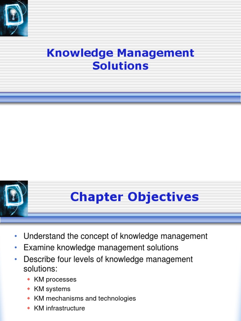 Knowledge Management Solutions | PDF | Knowledge Management ...