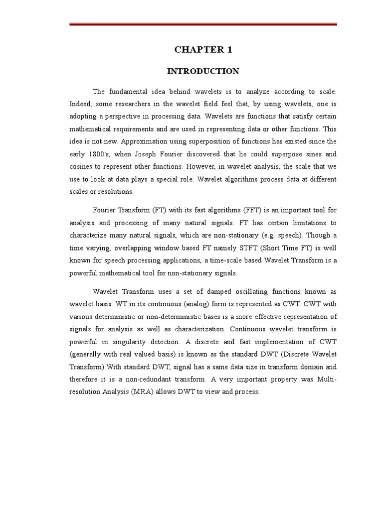 2d DWT Document | PDF | Wavelet | Data Compression