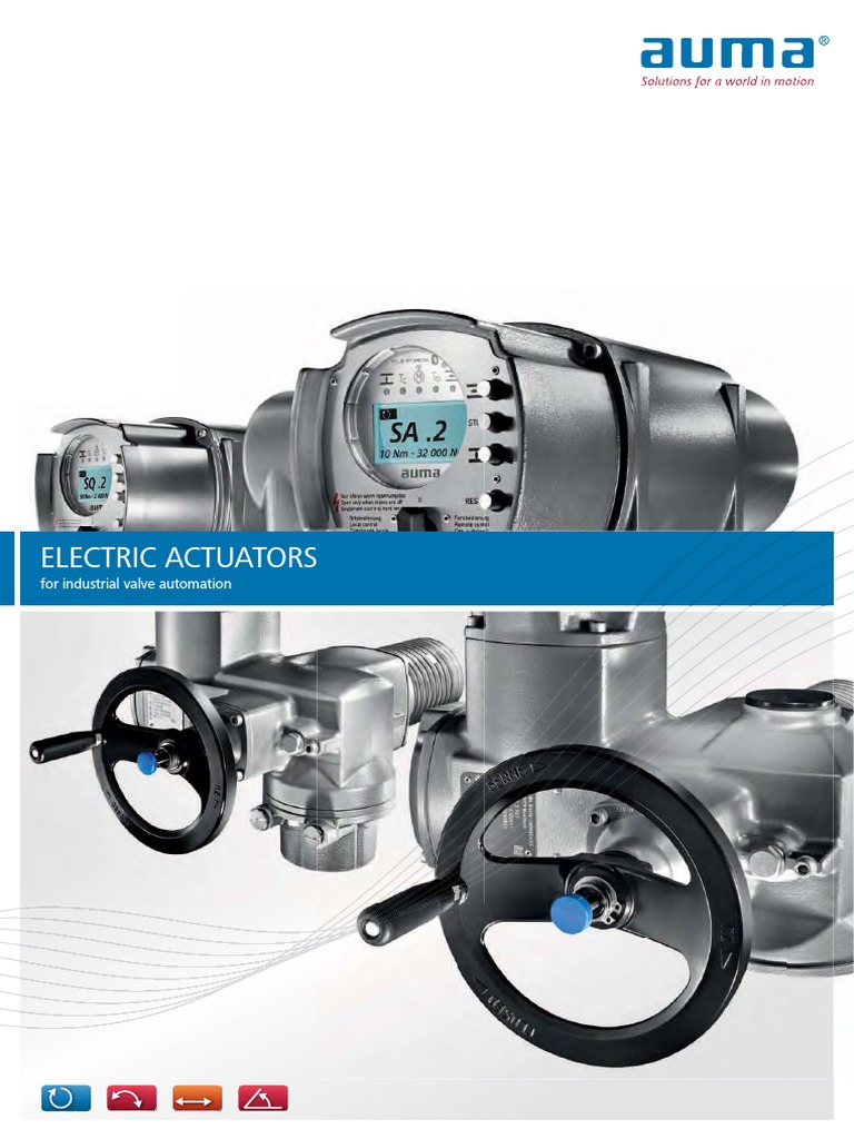 Auma Catalog | PDF | Power Station | Valve