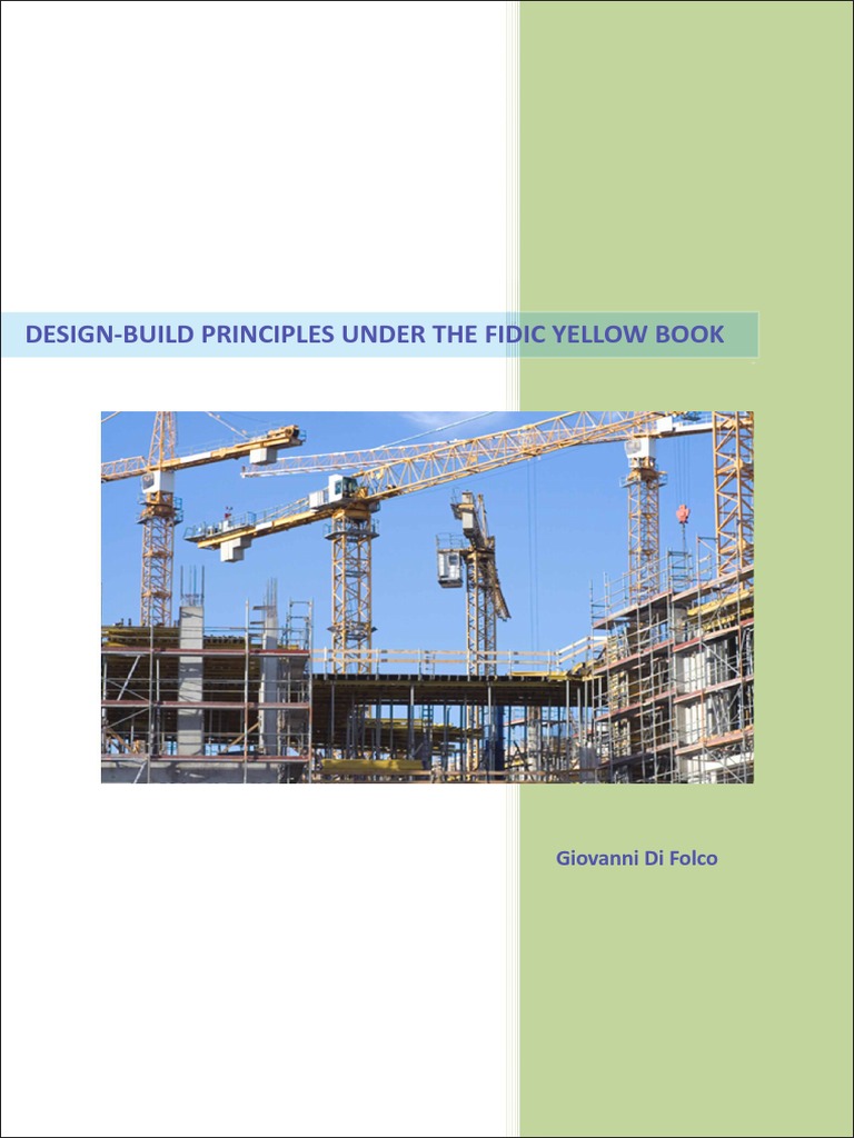 Design Build Principles Under The Fidic Yellow Book Pdf