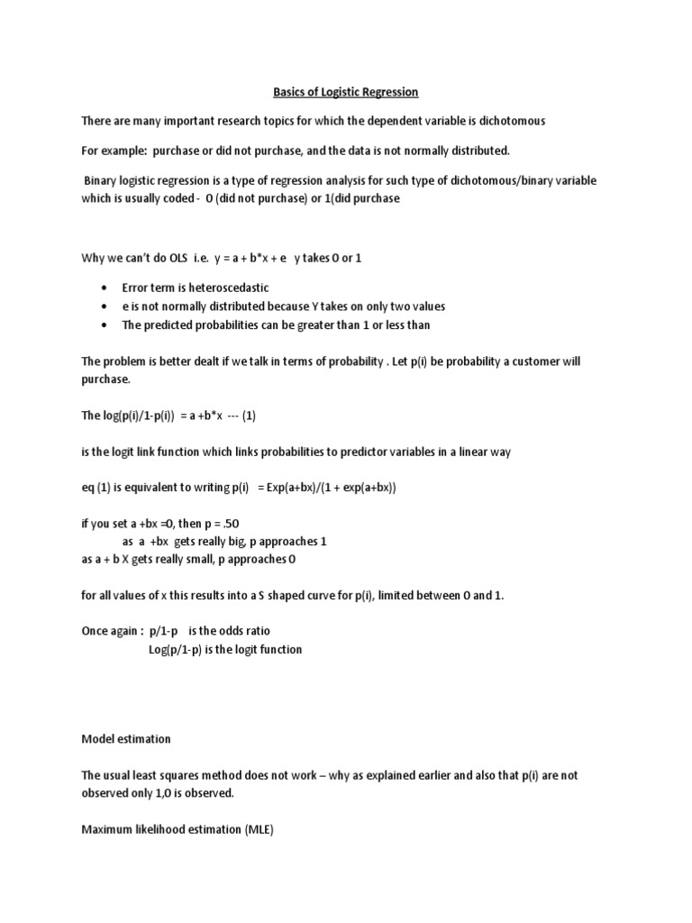Business Analytics With R (BAR) Logistic Model | PDF | Logistic ...
