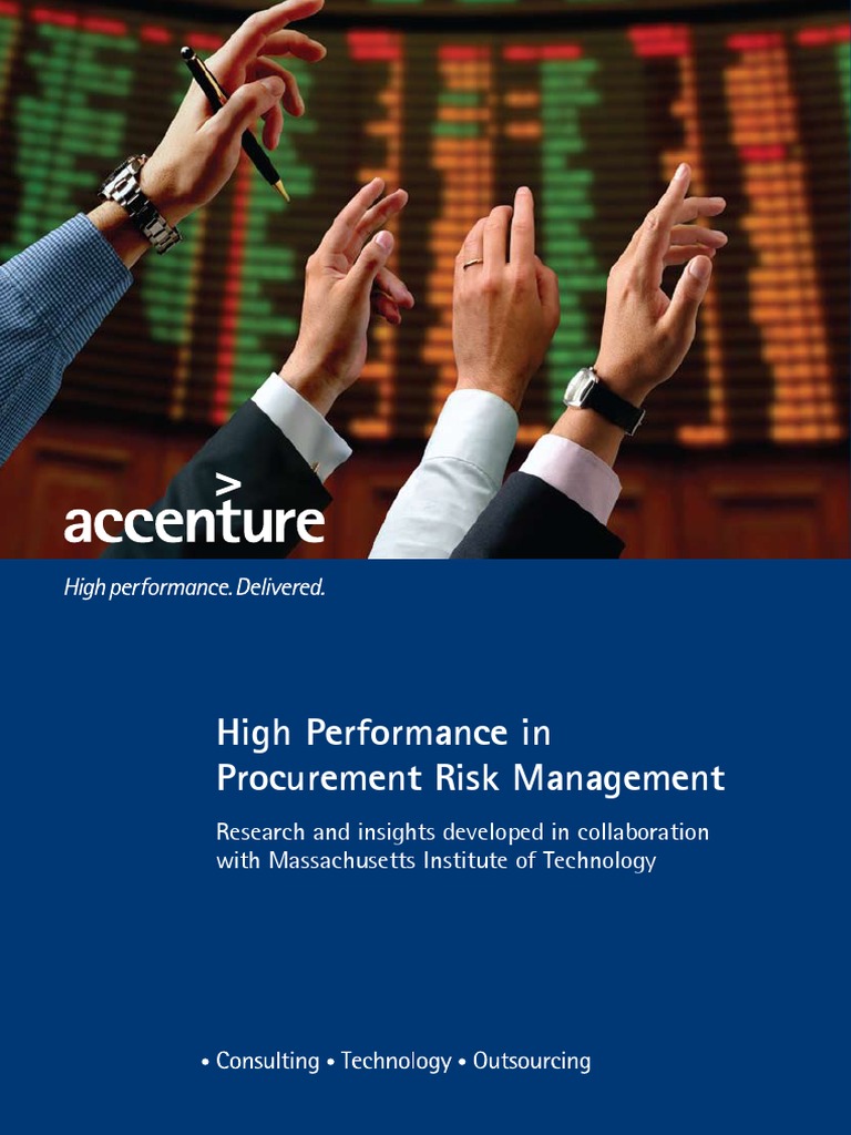 Accenture High Performance in Procurement Risk Management (Lo-Res ...