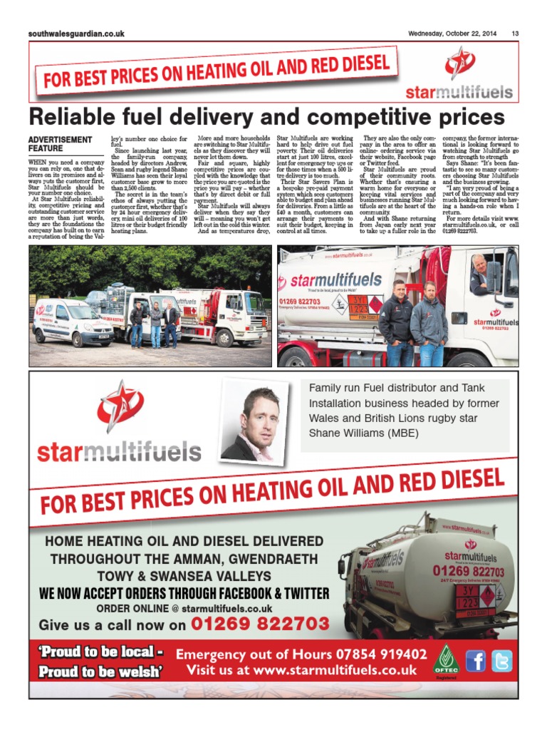 Star Multifuels | PDF | Heating Oil | Energy And Resource