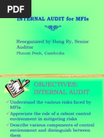 Sample Internal Audit Report | PDF | Regulatory Compliance | Internal Audit
