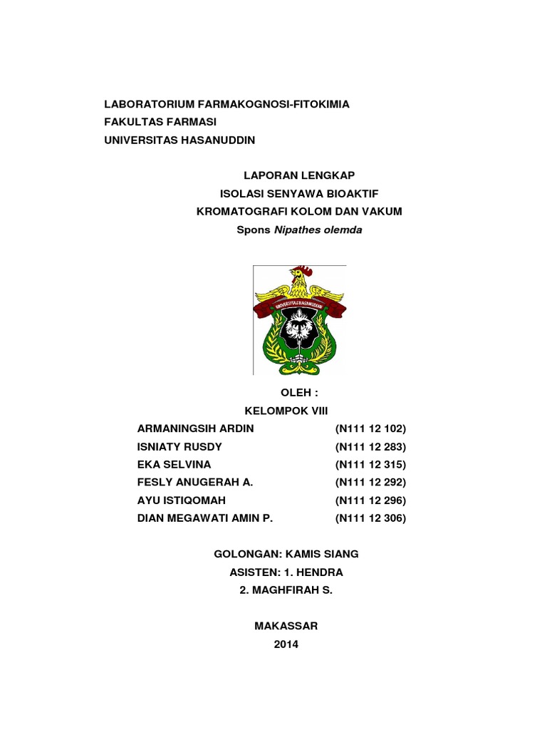 Isolasi Senyawa Bioaktif Niphates Olemda | PDF