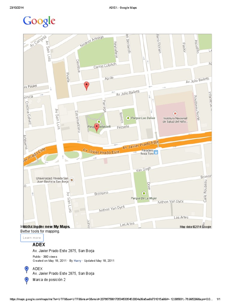 My Maps: Enhanced Mapping Tools | PDF | Art | Technology & Engineering