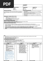 CAL TPA Step 1 Plan B Lesson Planning | PDF | Lesson Plan | Learning