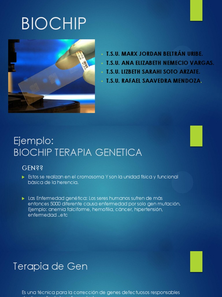 Biochip | PDF | Gene | Mutación