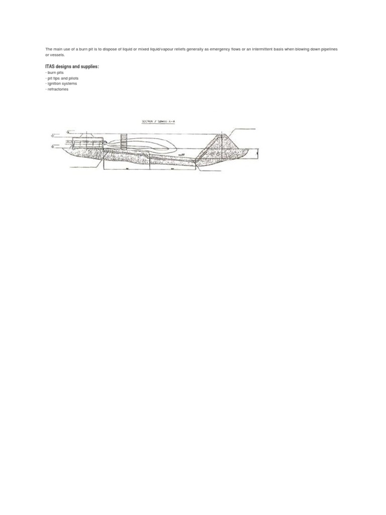 Burn Pit Design & Supply Solutions | PDF | Gases | Chemical Engineering