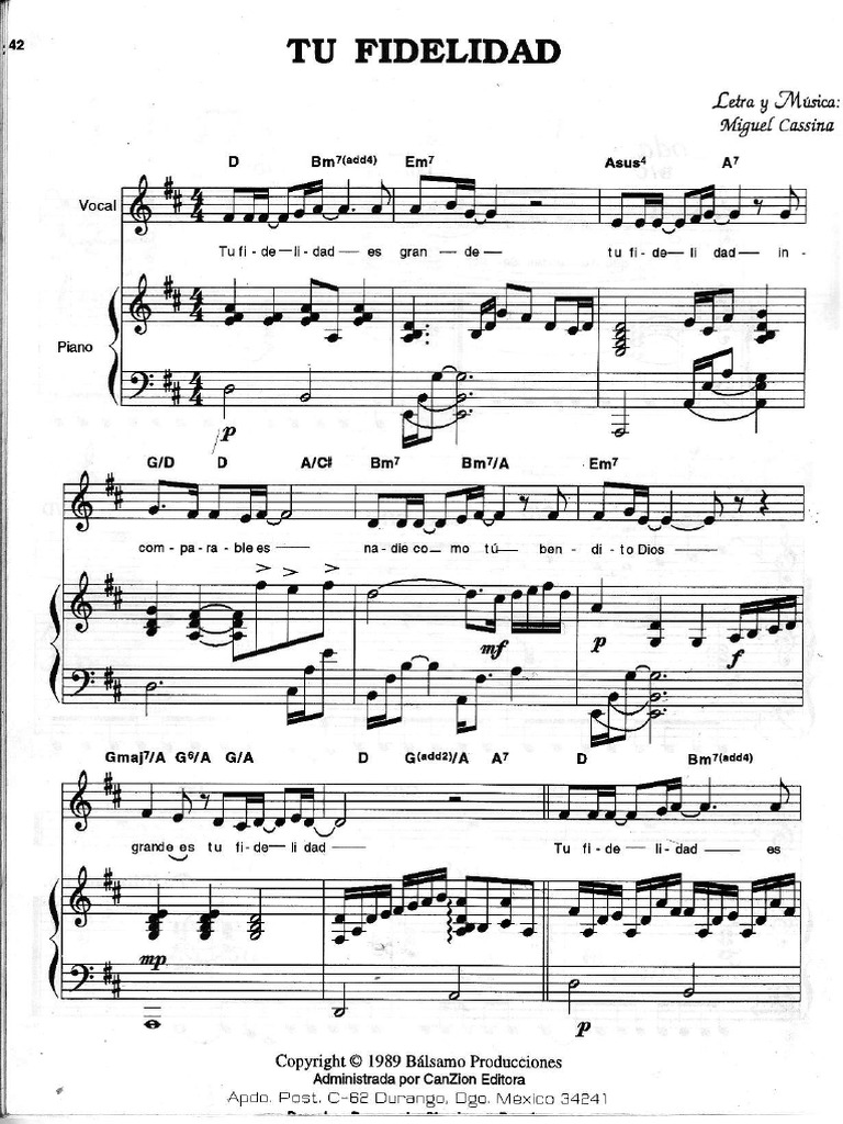 07 Tu Fidelidad | PDF