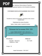 Seuil de Signification en Audit | PDF | Capitaux propres | Audit