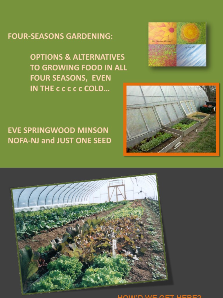 Four Seasons Gardening Techniques | PDF