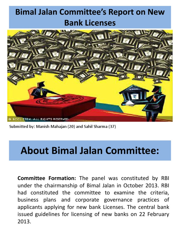 Bimal Jalan Committee | PDF | Reserve Bank Of India | Economy Related ...