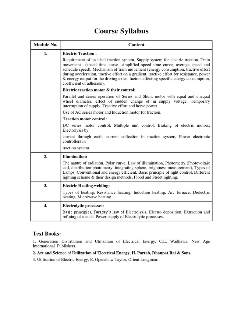4th Page Course Syllabus | PDF | Science & Mathematics