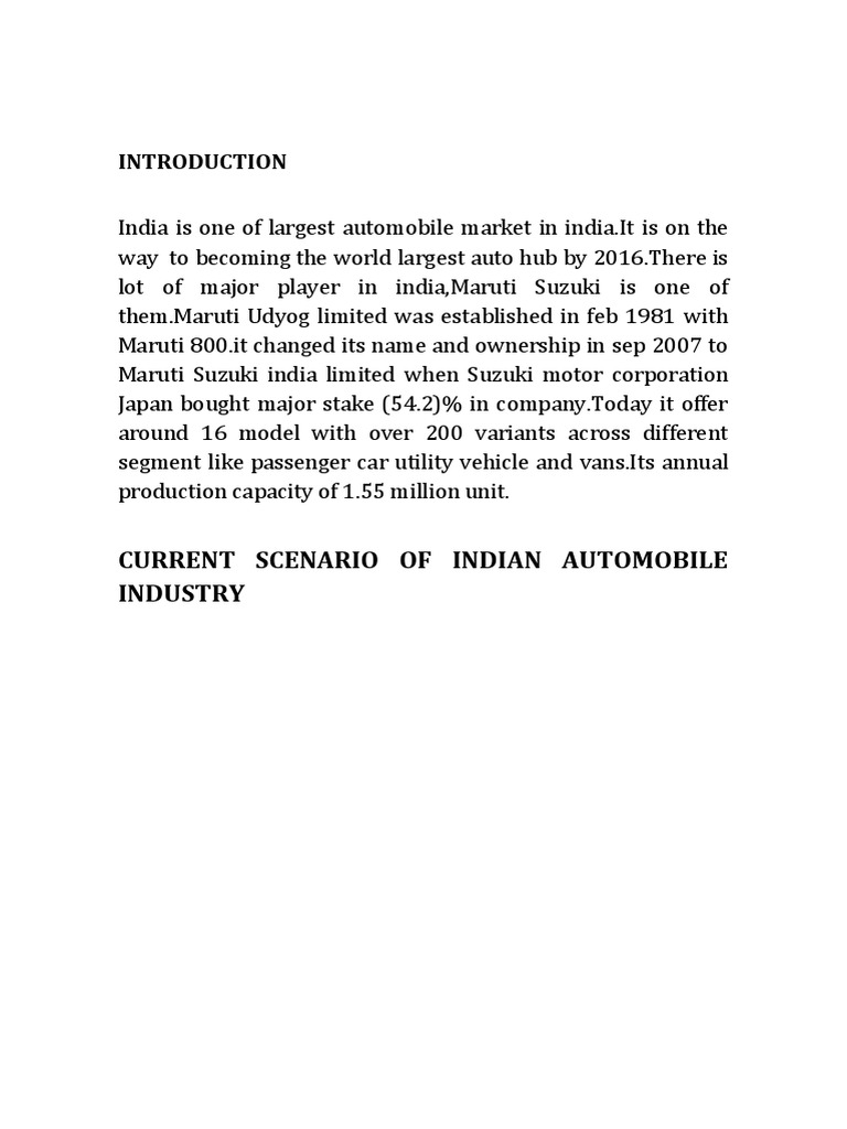 Competitor Analysis | PDF | Car | Volkswagen