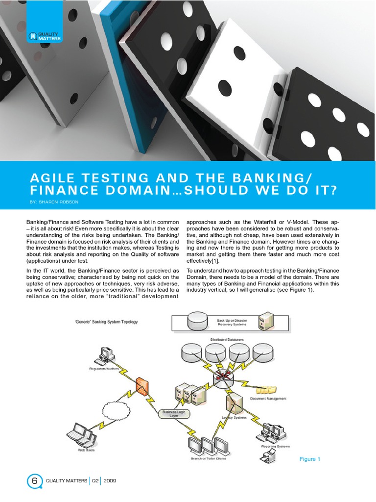 Navigating Testing in the Banking and Finance Domain: An Analysis of ...