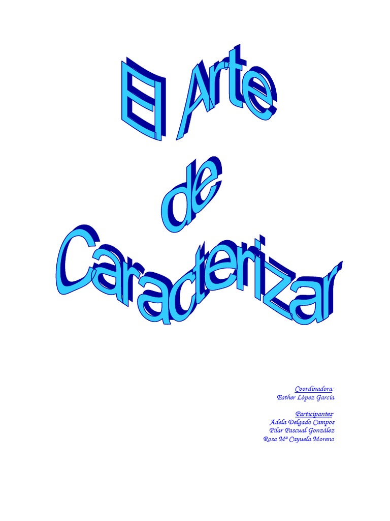 El Arte de Caracterizar | PDF | Fashion | Ropa