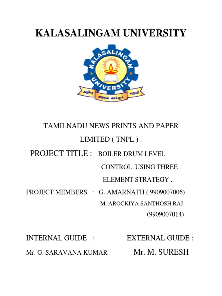 Three Element Boiler Drum Level Control | PDF | Programmable Logic ...