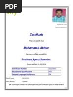NCL Application and OBC Form and Affidavit | PDF | Identity Document
