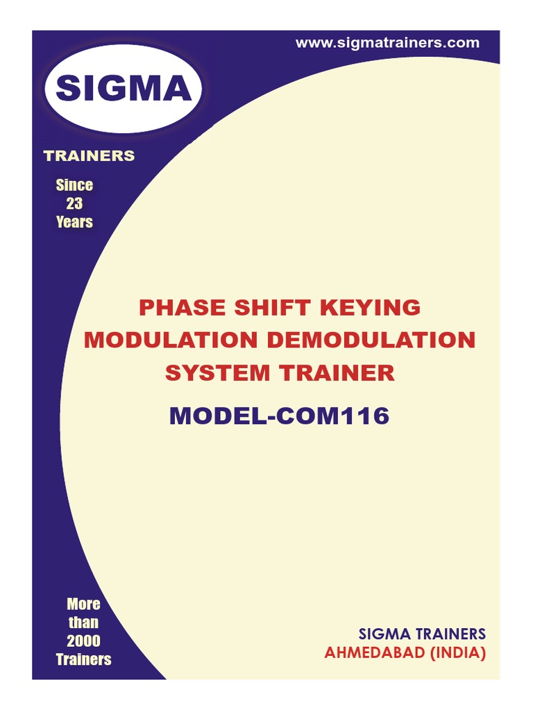 3-Com116 PSK | PDF | Modulation | Manufactured Goods