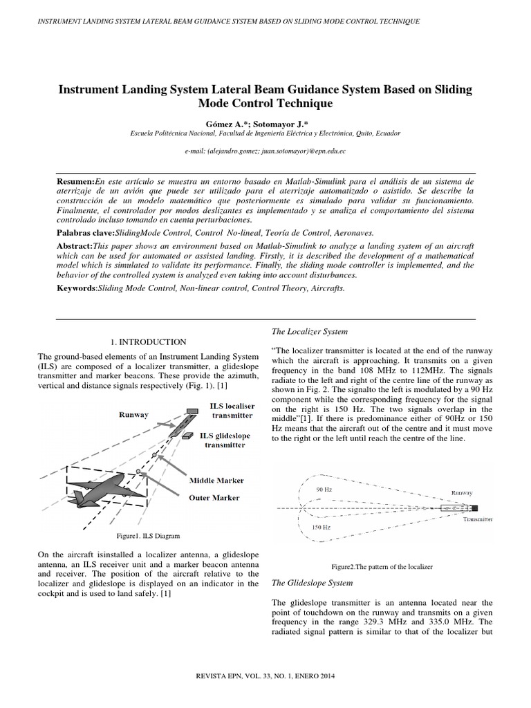 ILS System | PDF | Control Theory | Systems Theory
