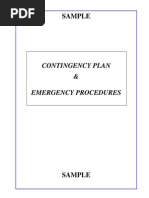 Severe Weather Contingency Plan Template | PDF | Severe Weather | Weather