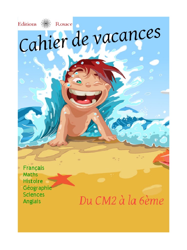 Cahier de Vacances CM2 6eme PDF | PDF