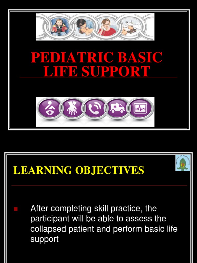 Pediatric Basic Life Support | PDF | Cardiopulmonary Resuscitation ...