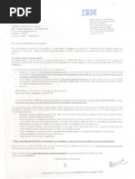 IBM Offer Letter - P. Jayachandra | PDF | Employment | Insurance