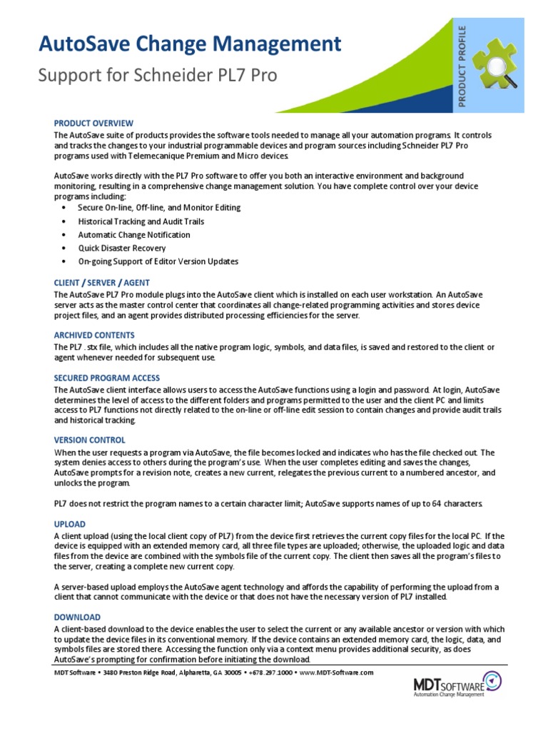 PL7 | PDF | Version Control | Computer File