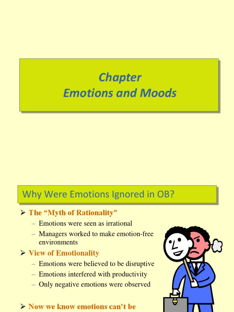 Emotions and Moods | PDF | Mood (Psychology) | Mental Health