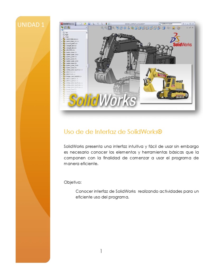 Interfaz y Comandos de SolidWorks 2024 | PDF | Programa de computadora ...