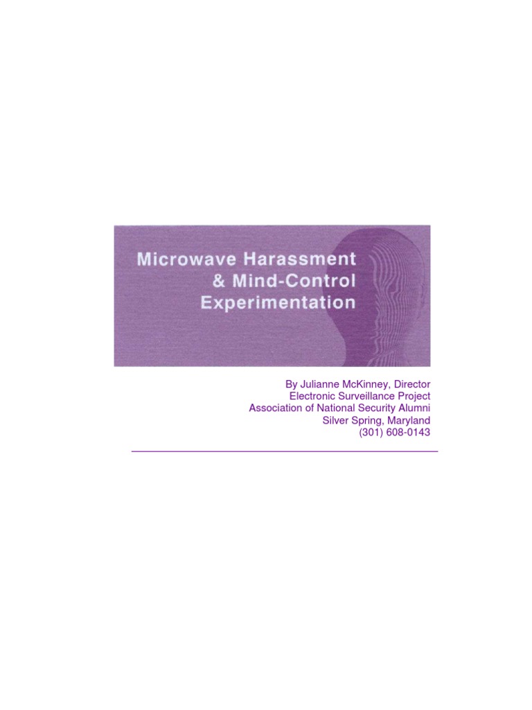 Microwave Harassment & Mind-Control Experimentation | PDF ...