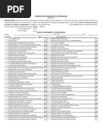 Cuadernillo Test de Gordon Perfil e Inventario de Personalidad | PDF ...