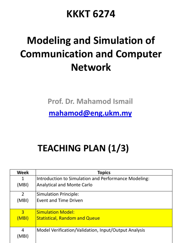 Modeling and Simulation of C&C Network | PDF | Computer Simulation ...