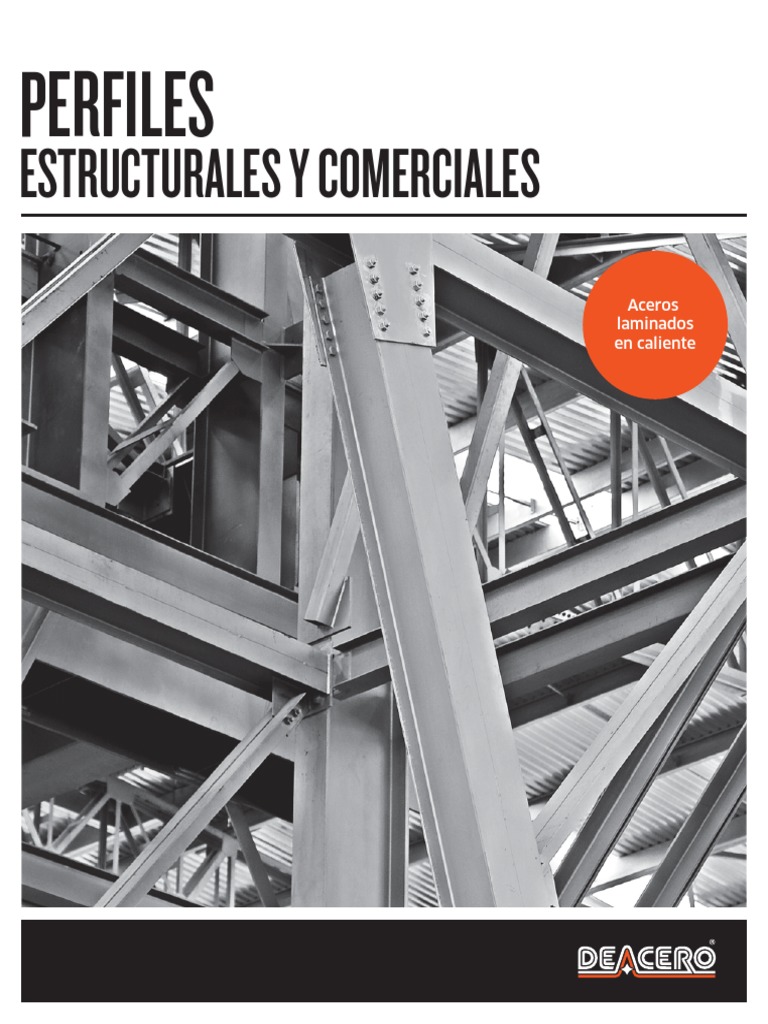 Perfiles Estructurales Tablas y Nomenclaturas | PDF
