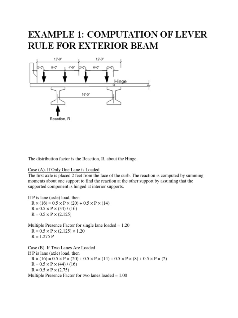 Lever Rule | PDF | Lever | Axle