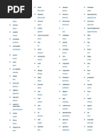 Lista de Cognados Perfectos en Inglés y Español | PDF
