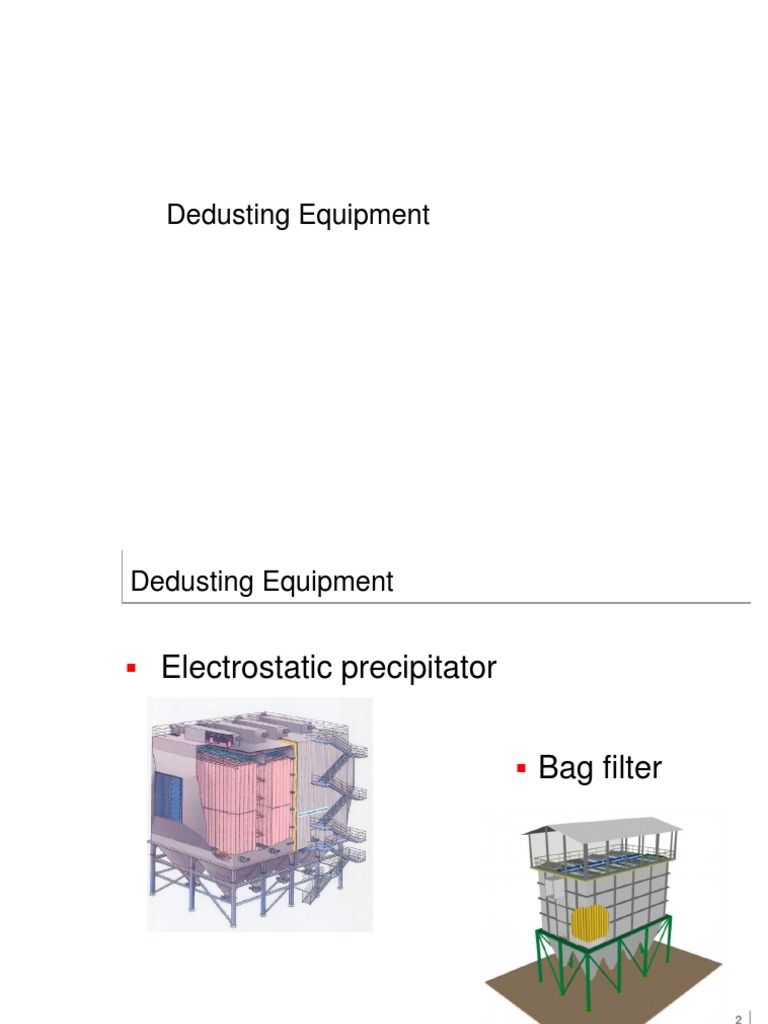 01 Dedusting Equipment | PDF | Gases | Phases Of Matter