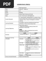 RPH Cefr | PDF | Lesson Plan | English Language