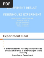 Theodor Engelmann - S Experiment | PDF | Photosynthesis | Chlorophyll